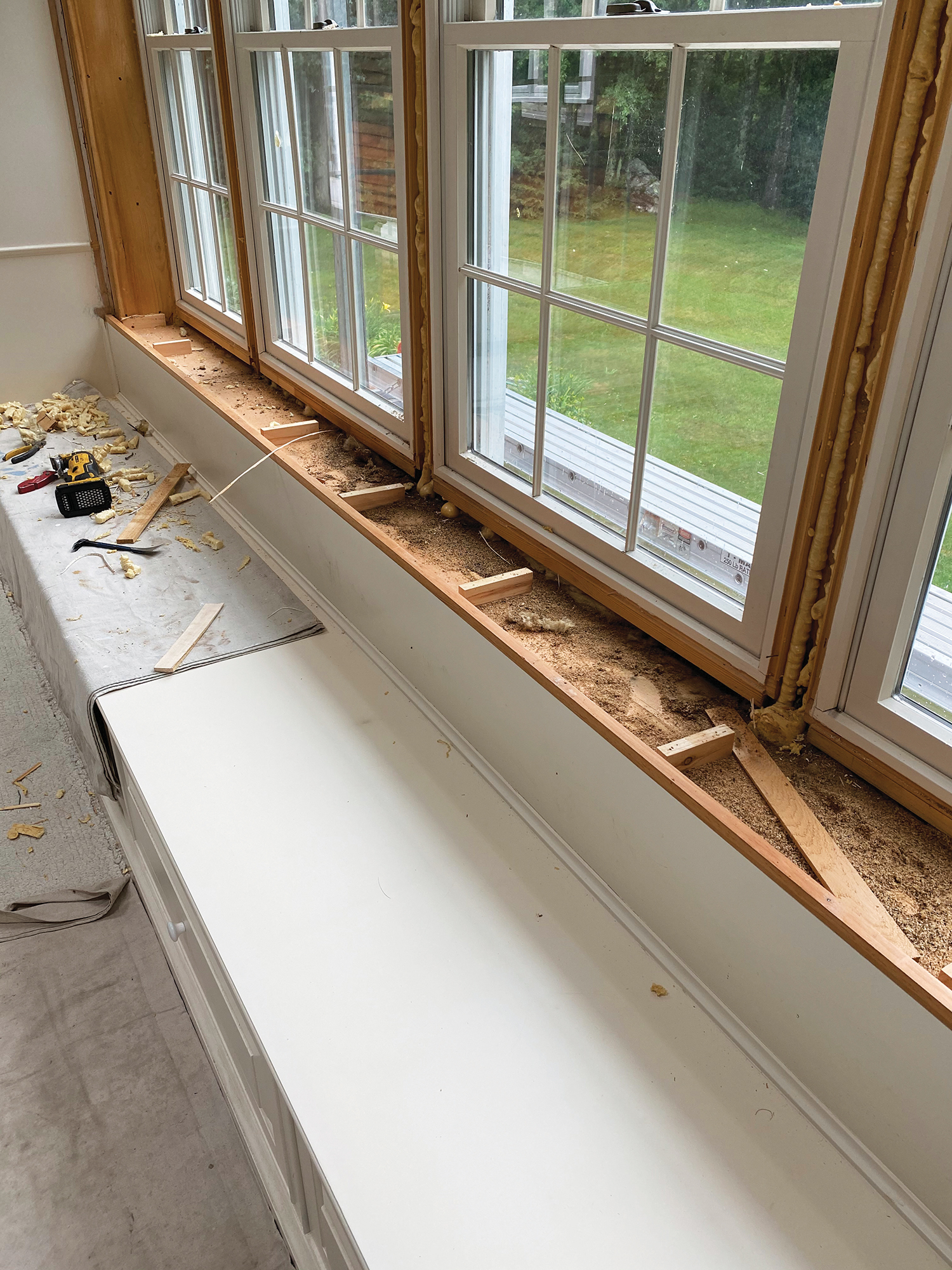 Rebuilding a Box Bay Window