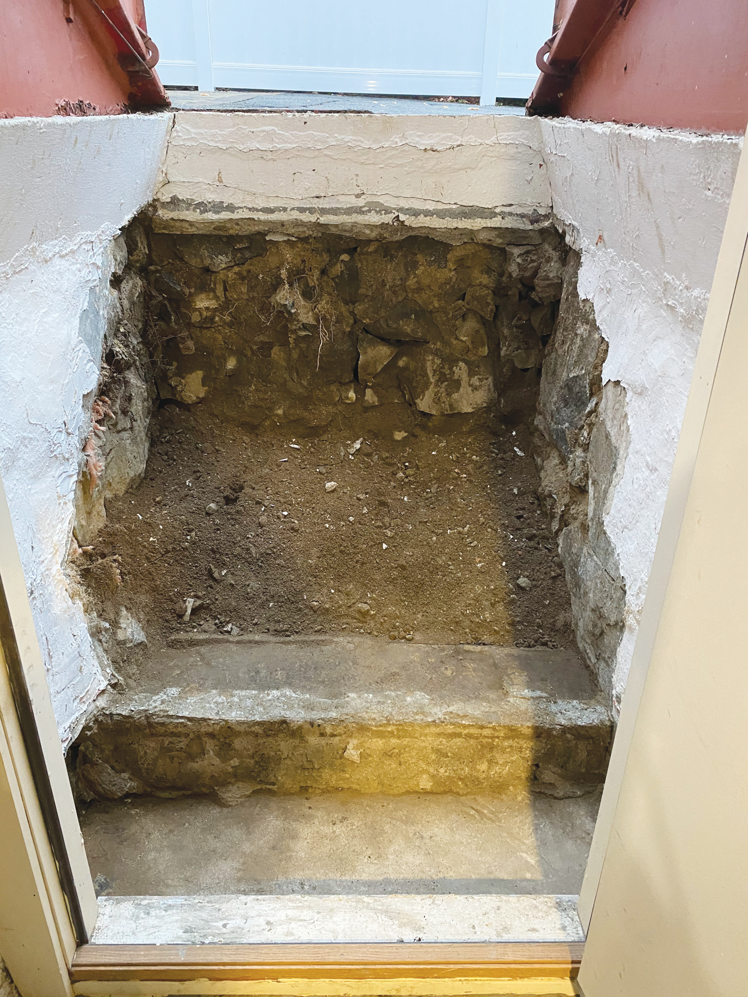 Rebuilding a Basement Bulkhead Entry