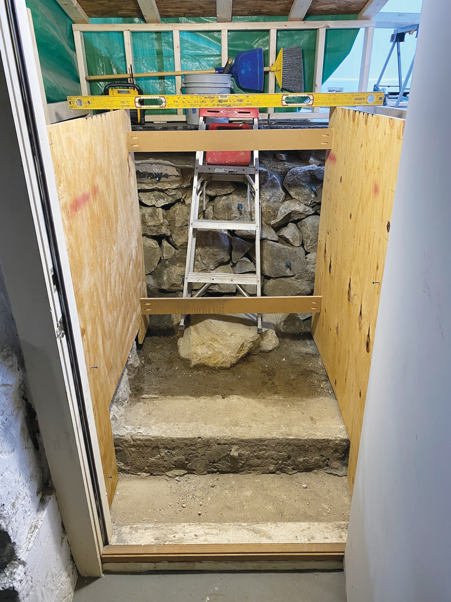 Rebuilding a Basement Bulkhead Entry