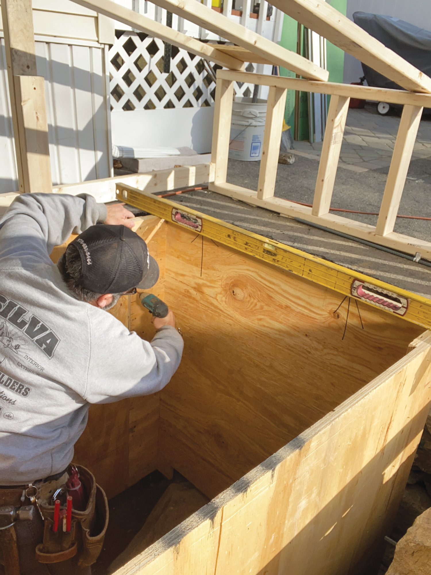 Rebuilding a Basement Bulkhead Entry