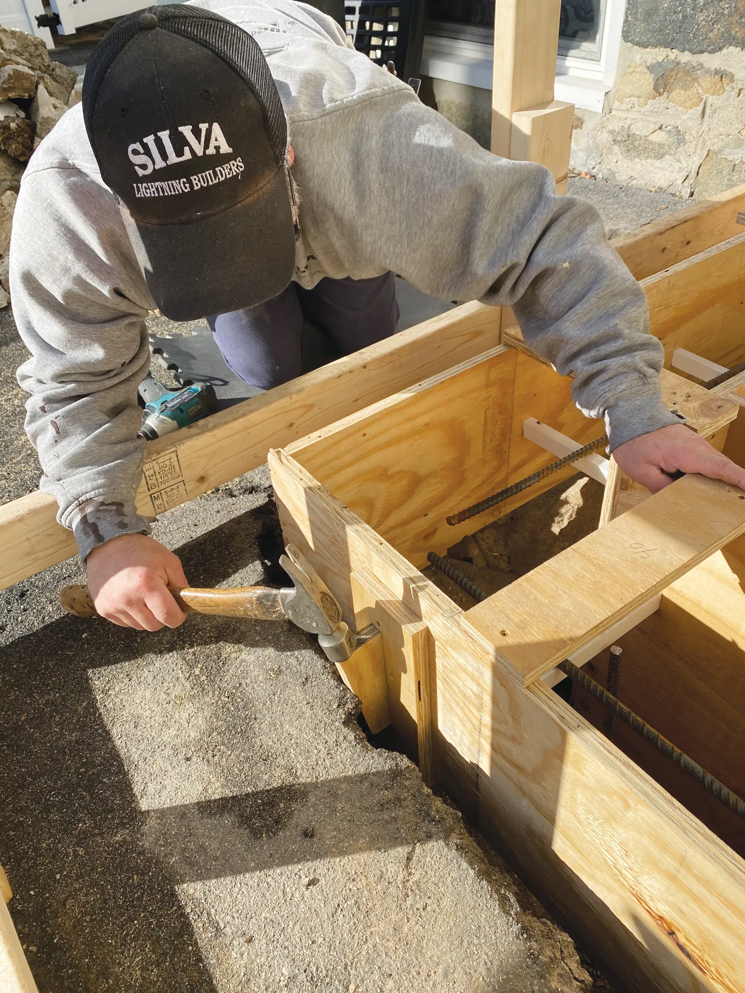 Rebuilding a Basement Bulkhead Entry