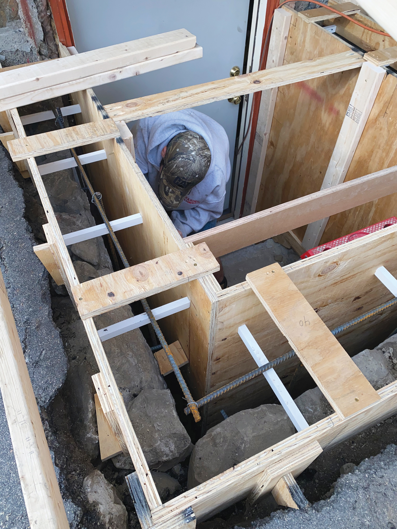 Rebuilding a Basement Bulkhead Entry