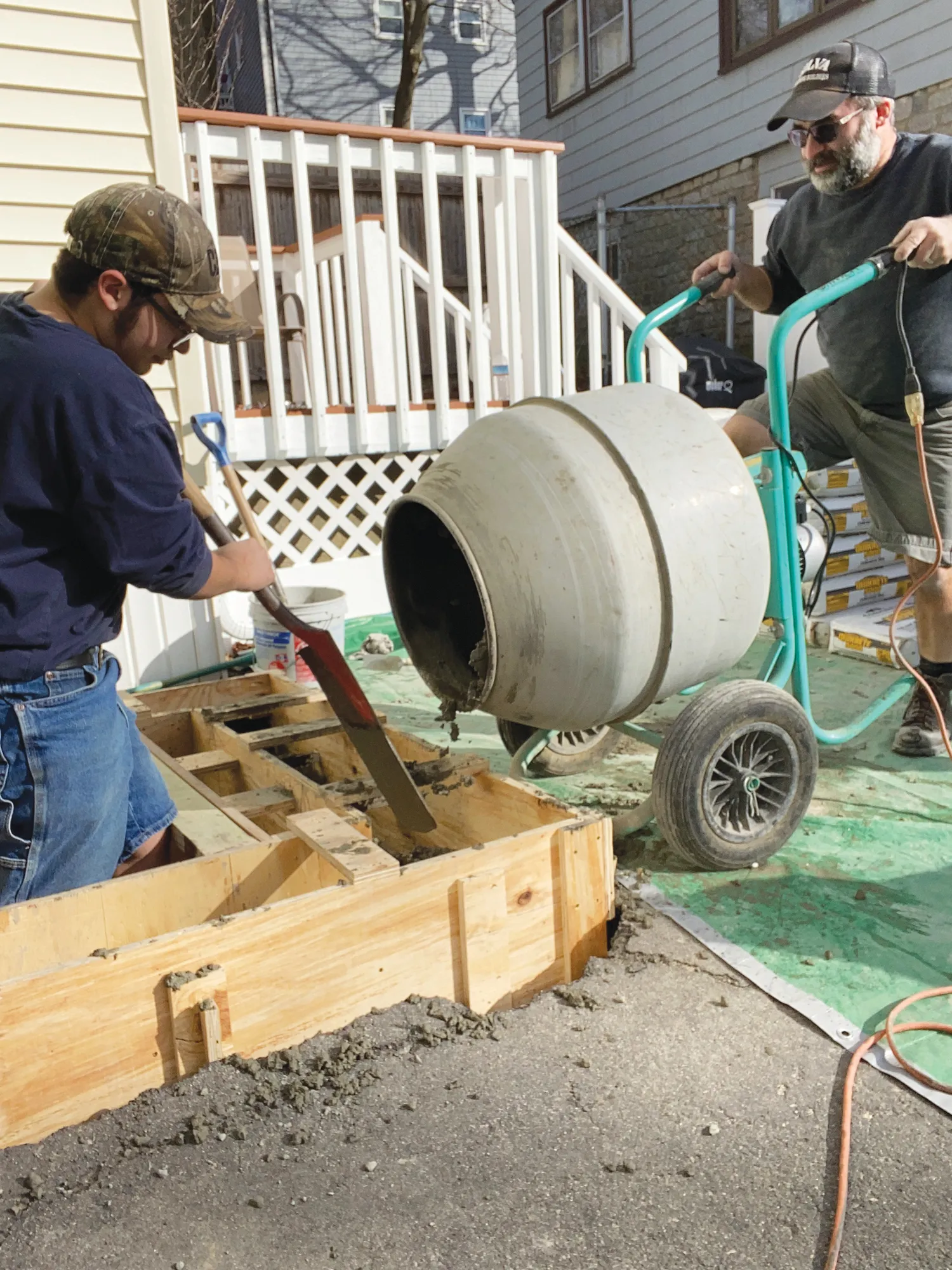 Rebuilding a Basement Bulkhead Entry