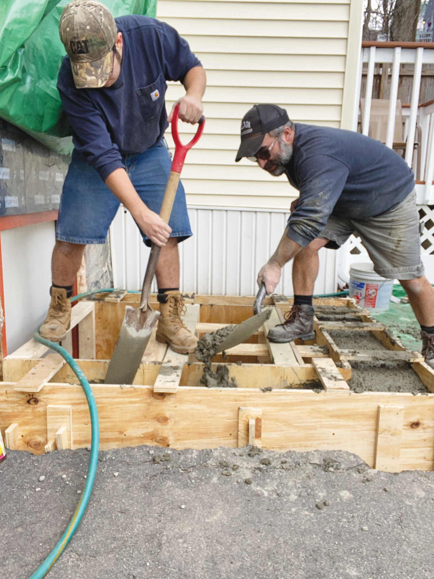 Rebuilding a Basement Bulkhead Entry