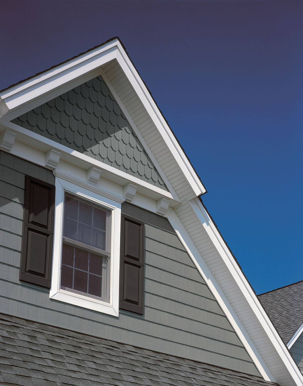 Double-Course Panel Siding