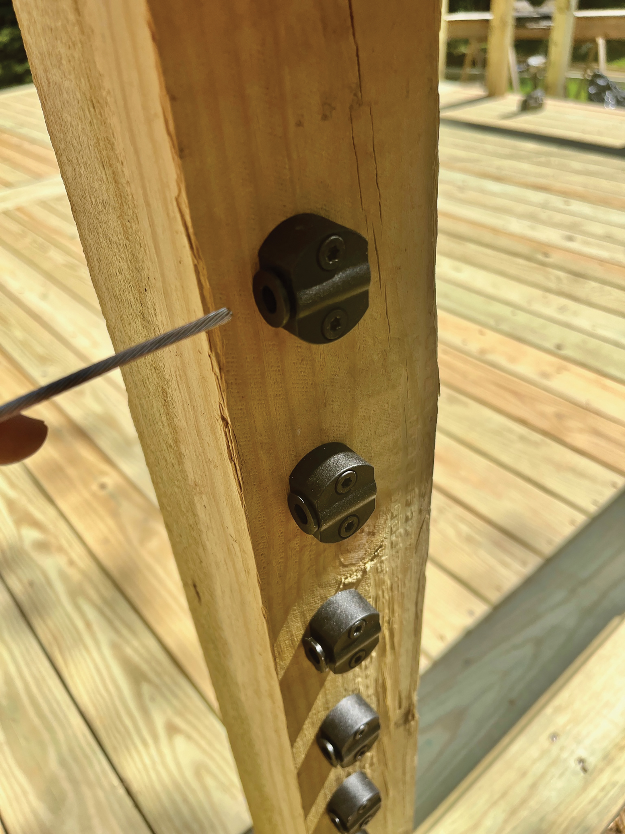 An Economical Cable Rail
