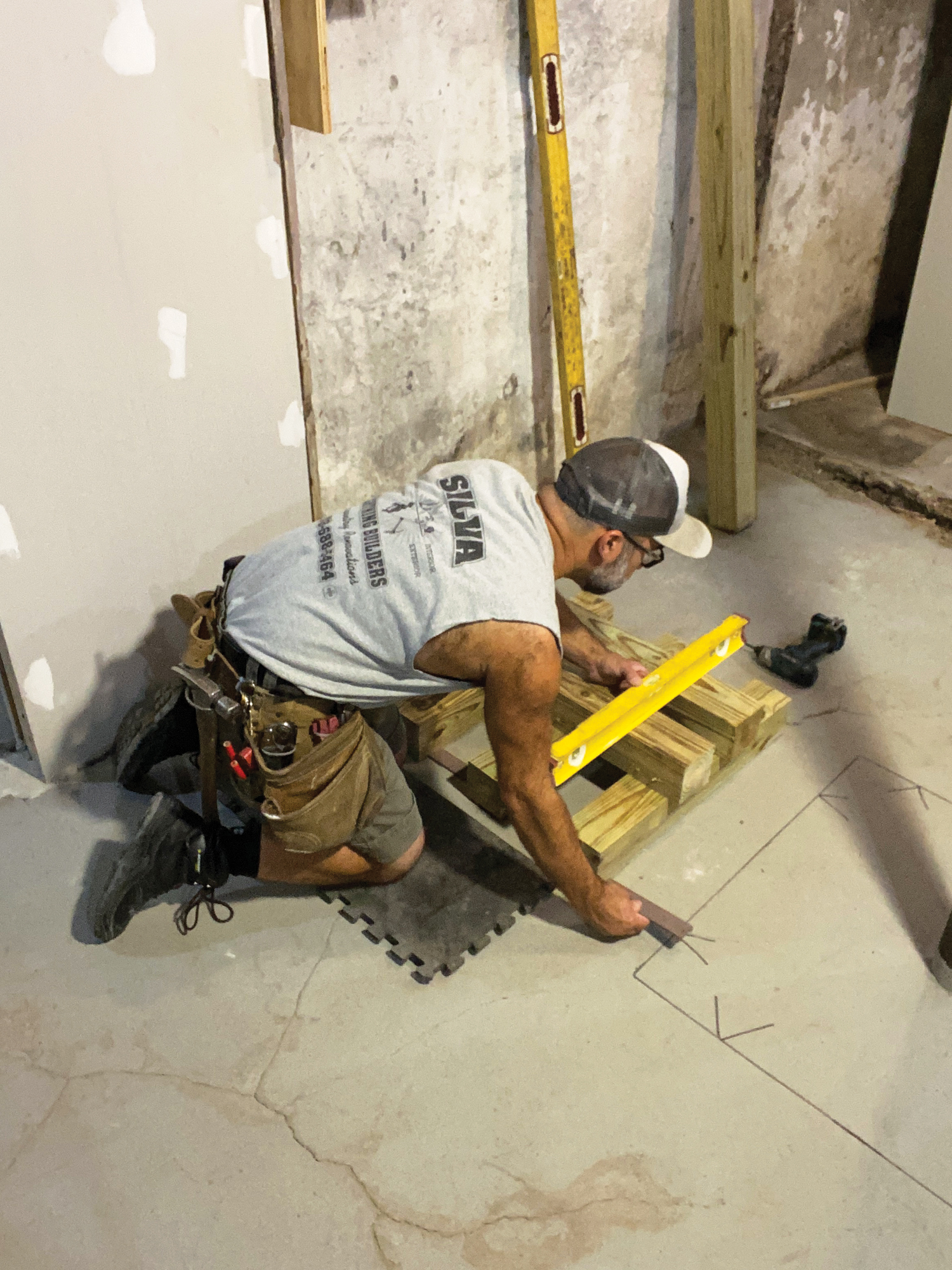 Pinning Column Footings to Broken Ledge
