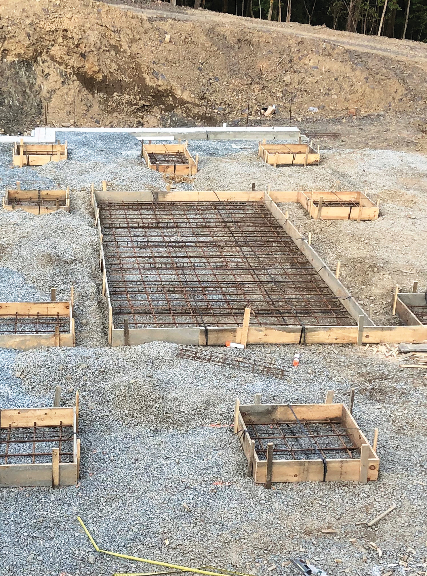 Building a Curved Concrete Staircase