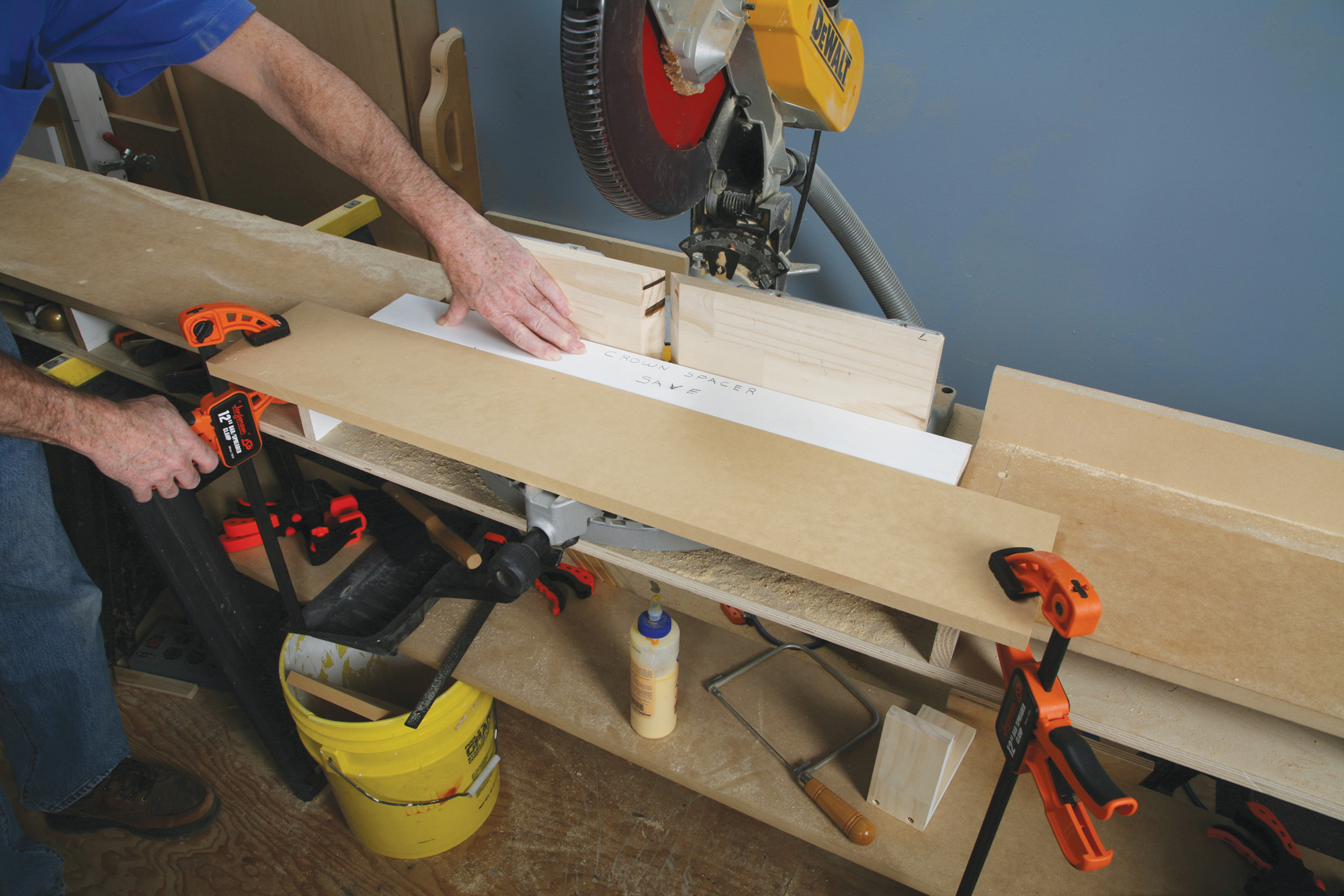 Splice Joints for Crown Molding