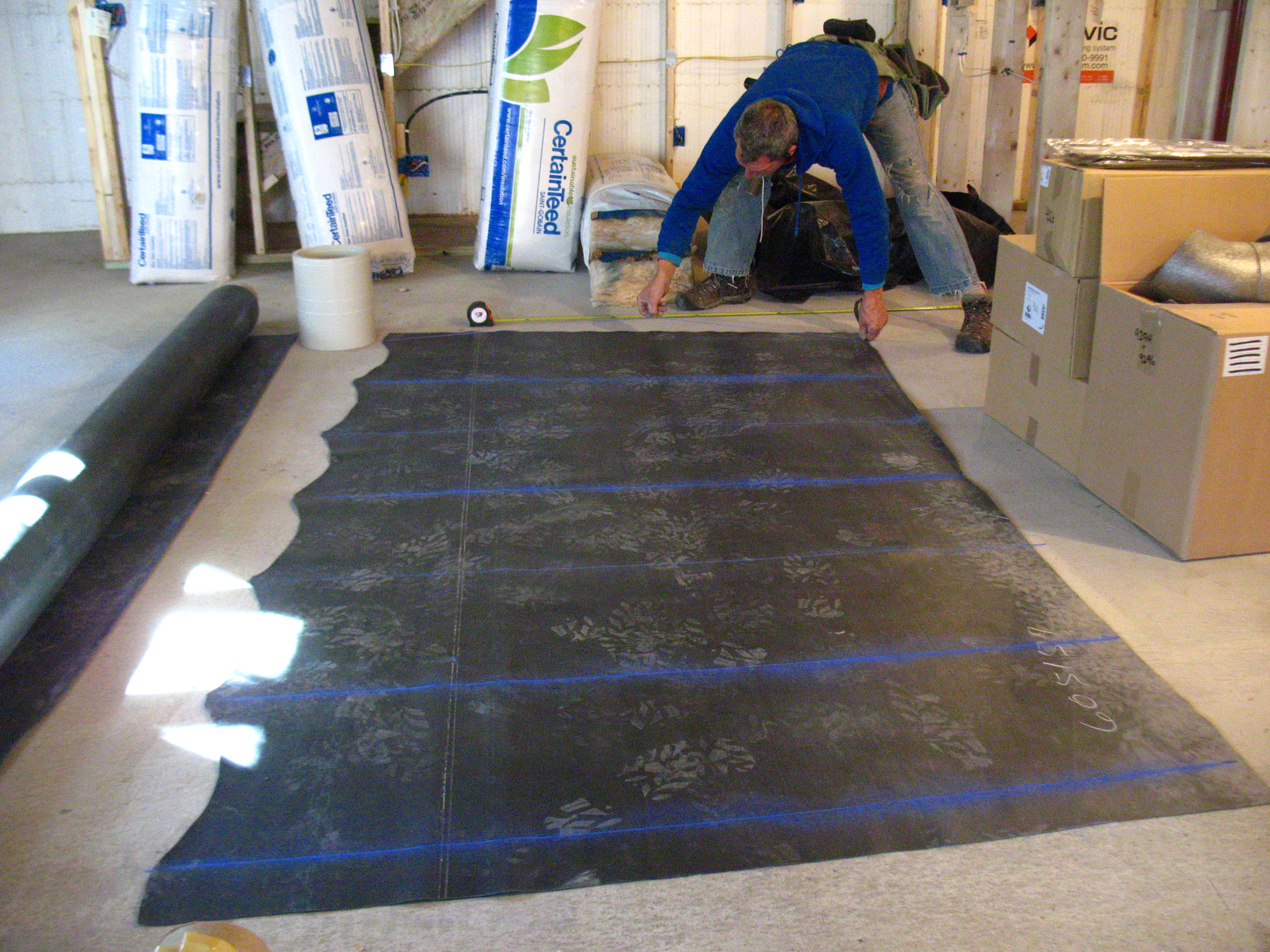 Installing Site-Built Under-Deck Drainage