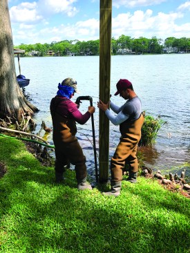 Building a Freshwater Dock