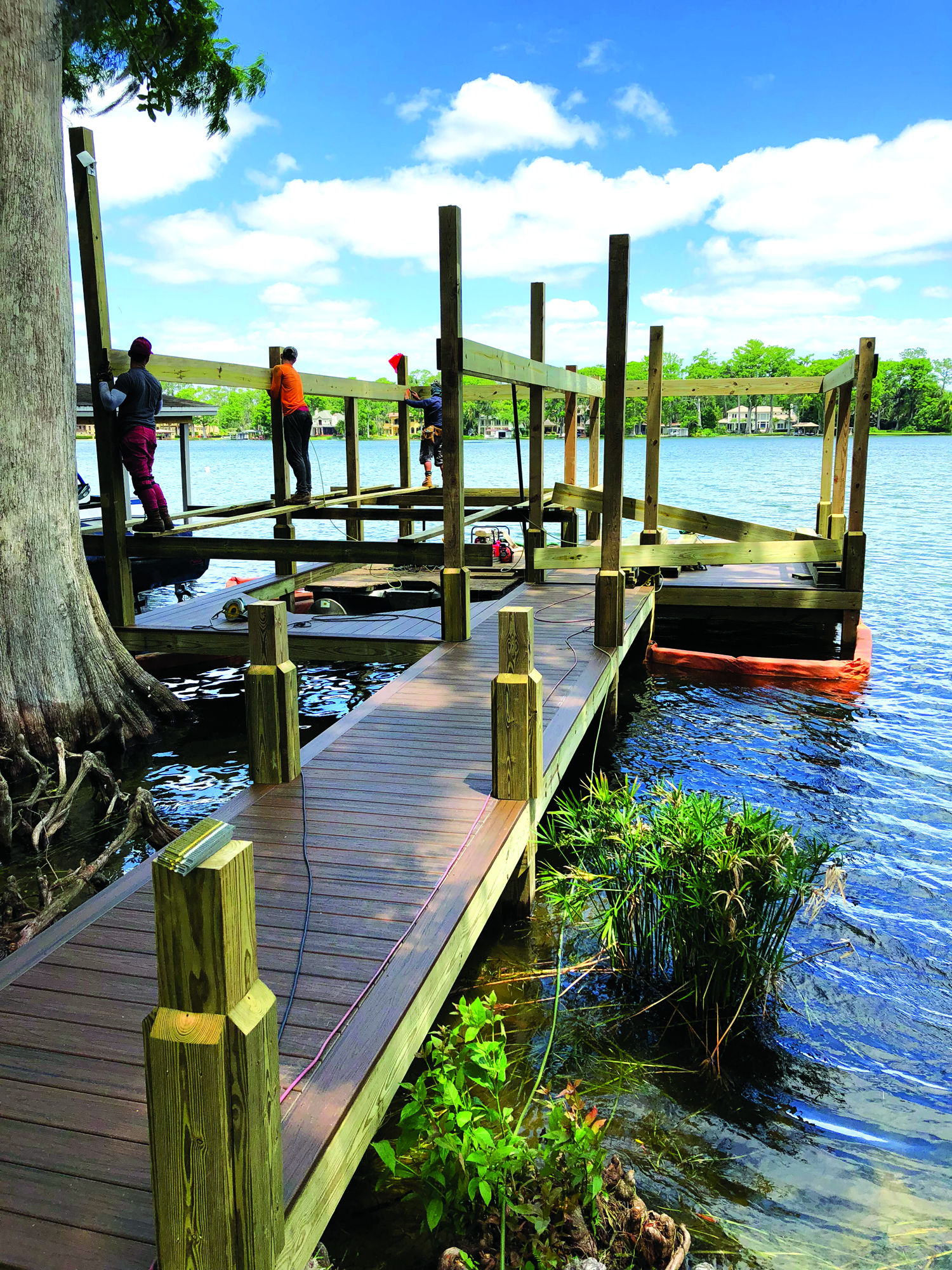 Building a Freshwater Dock