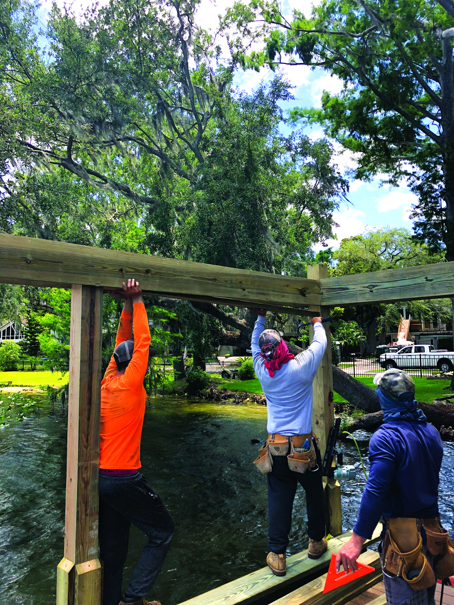 Building a Freshwater Dock