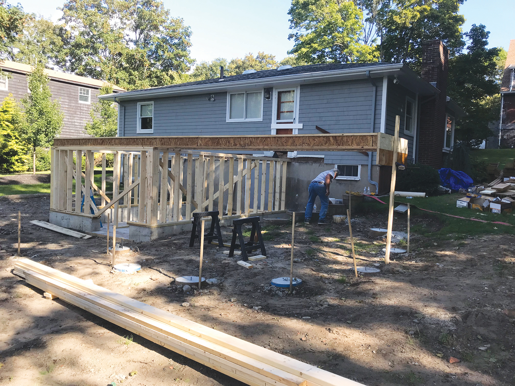 Framing a 12-Sided Turret