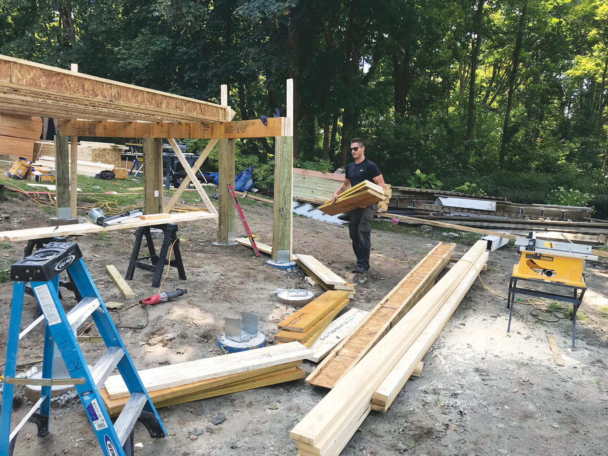 Framing a 12-Sided Turret
