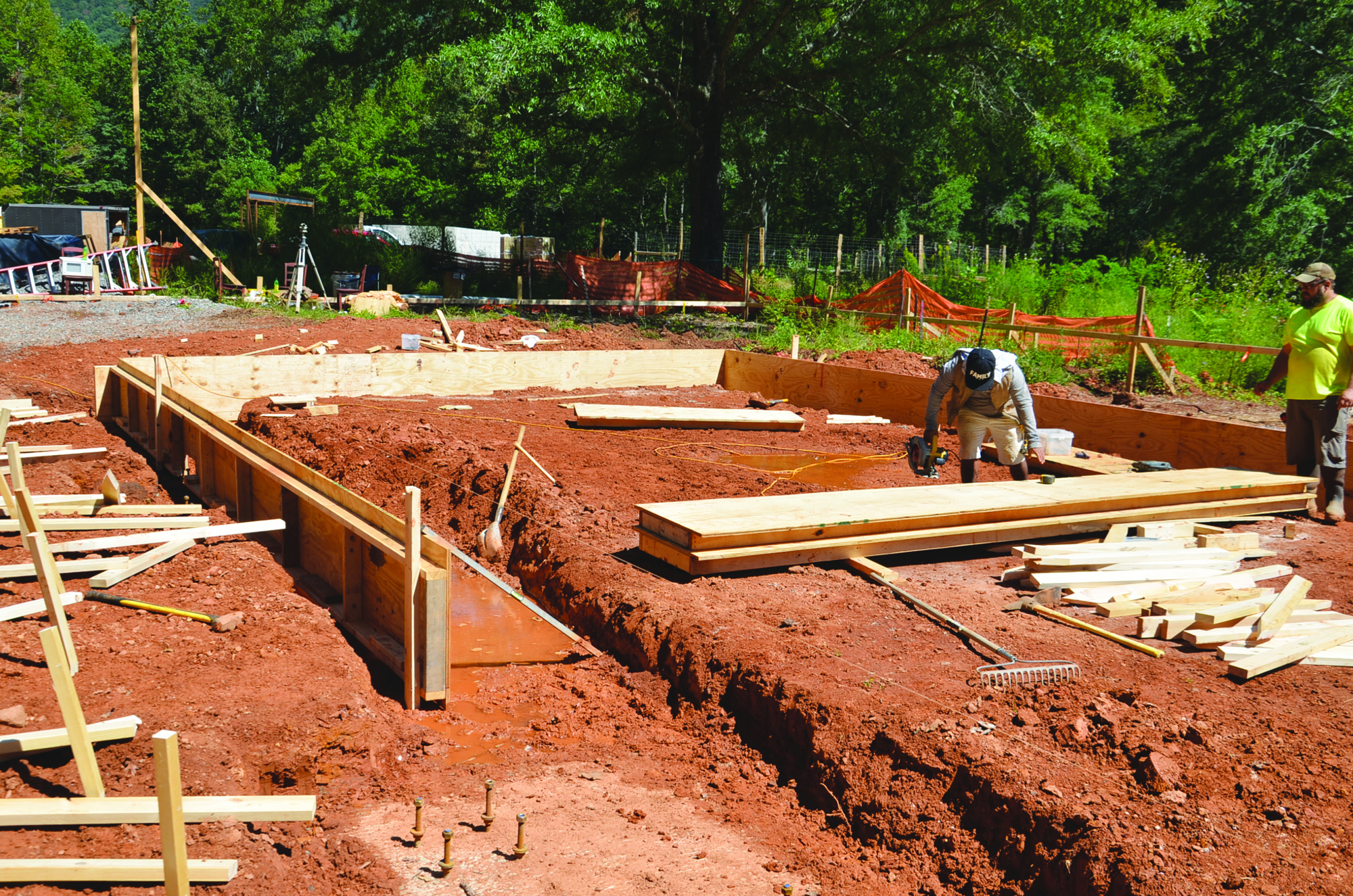 Constructing a High-Performance Concrete Slab