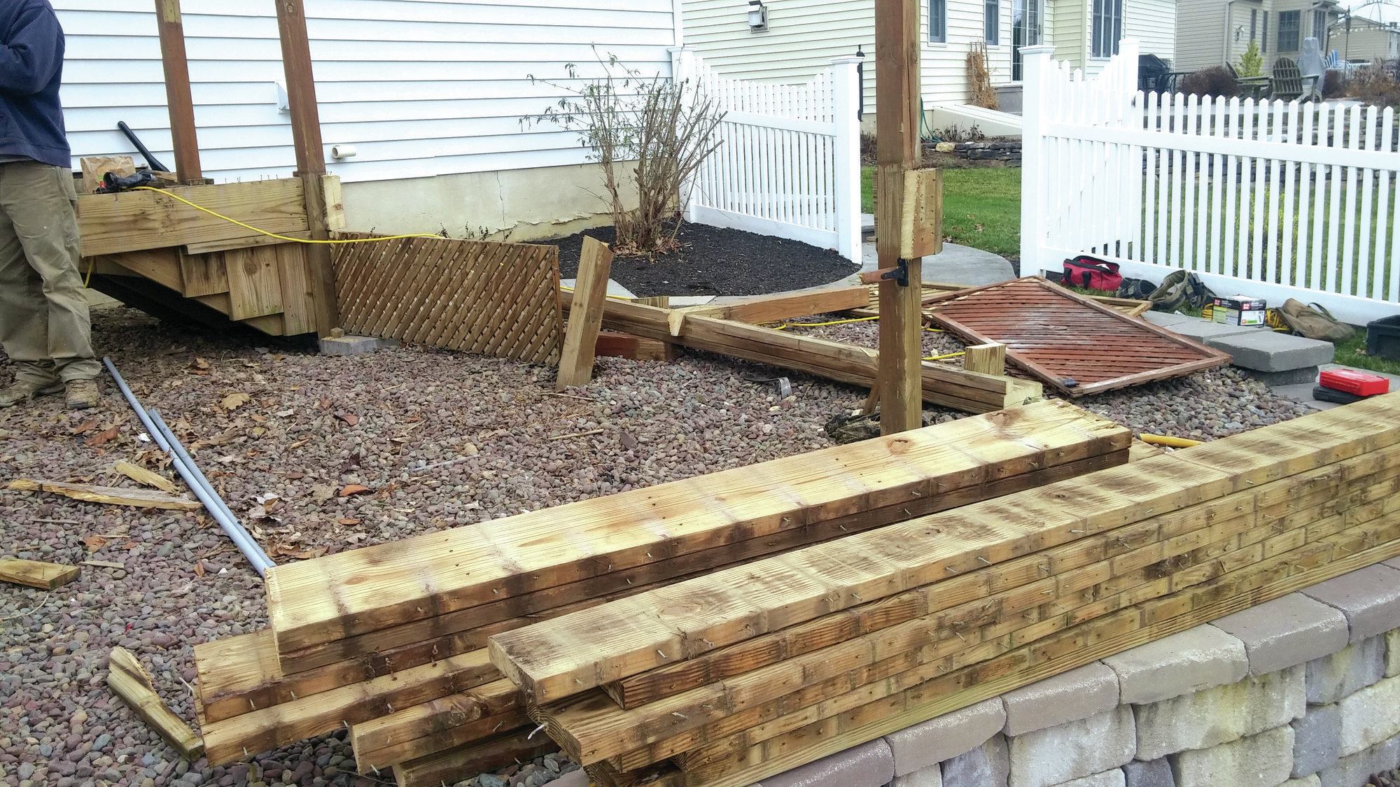 Efficient Deck Demolition