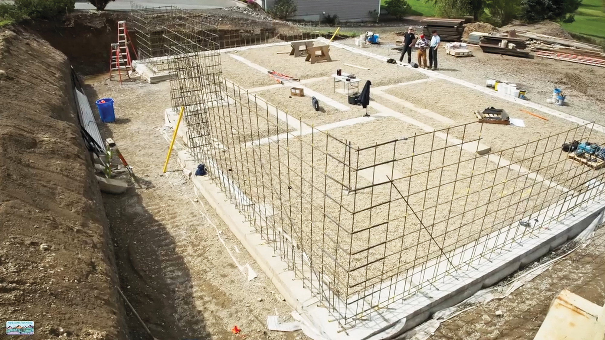 Concrete Slab Over Living Space