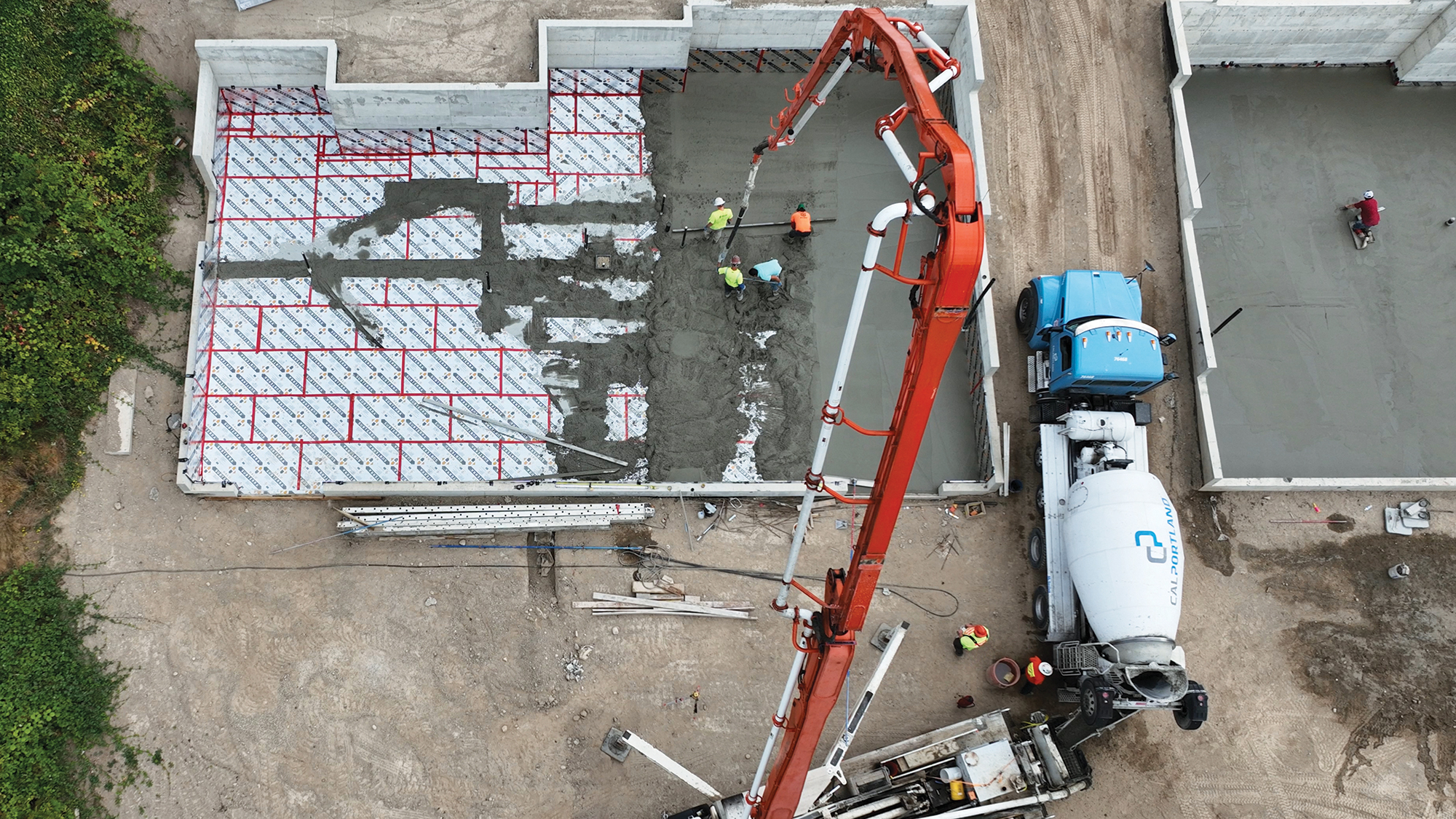 Concrete Slab Over Living Space