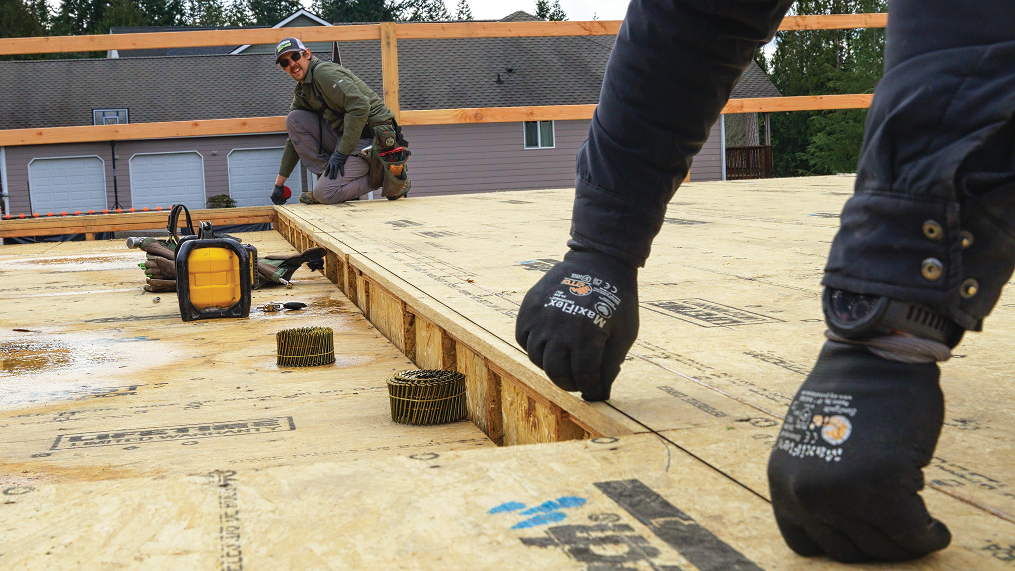 Concrete Slab Over Living Space