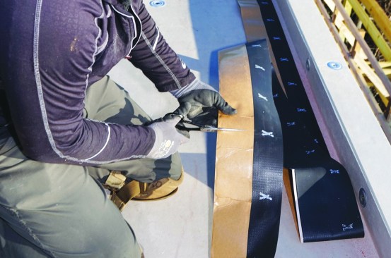 Roofing With Self-Adhering EPDM