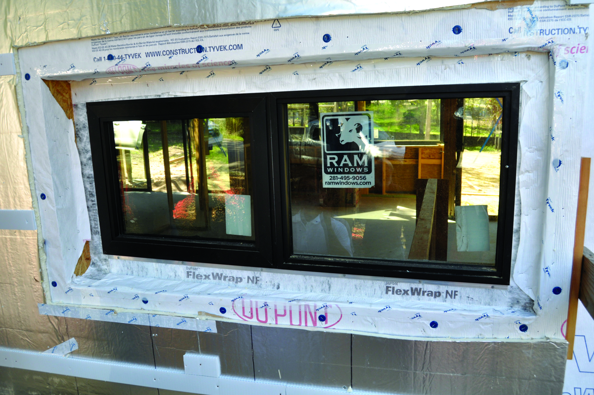 Fluid-Applied Window Flashing