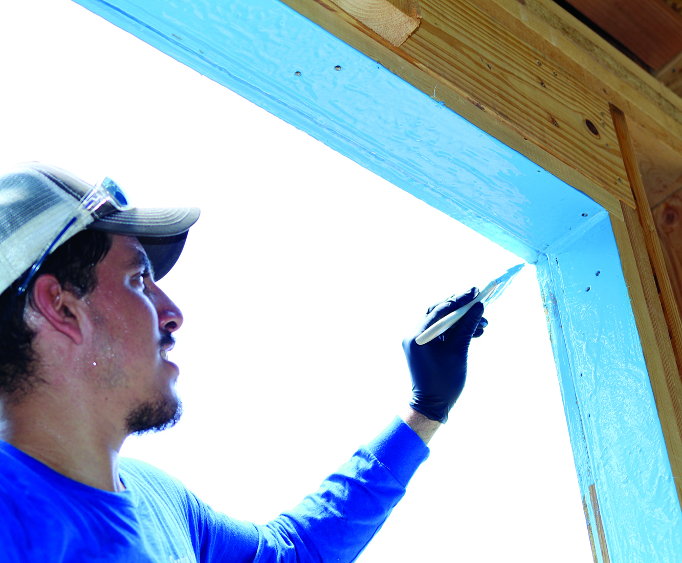 Fluid-Applied Window Flashing