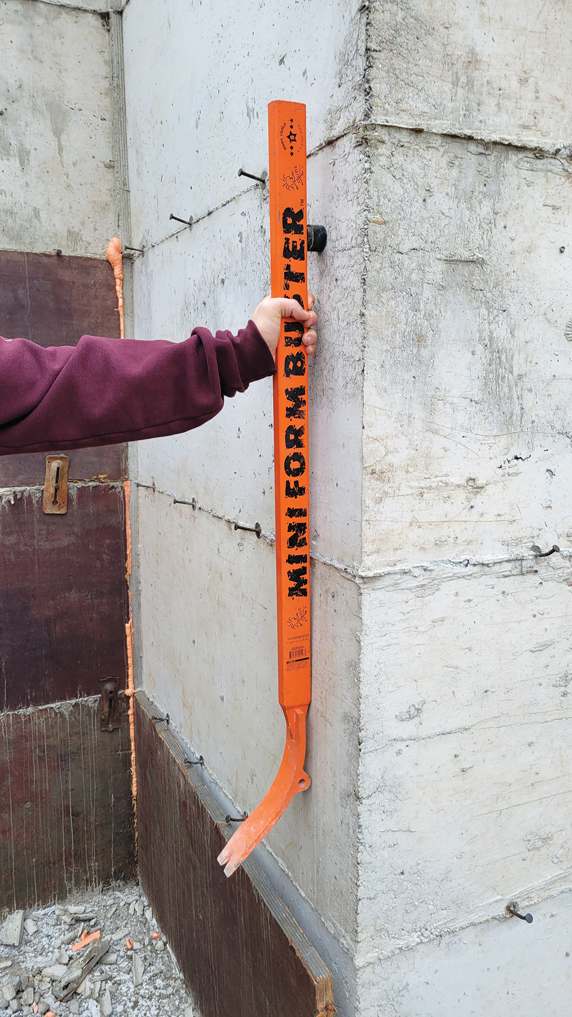 Mini Form Buster Pry Bar