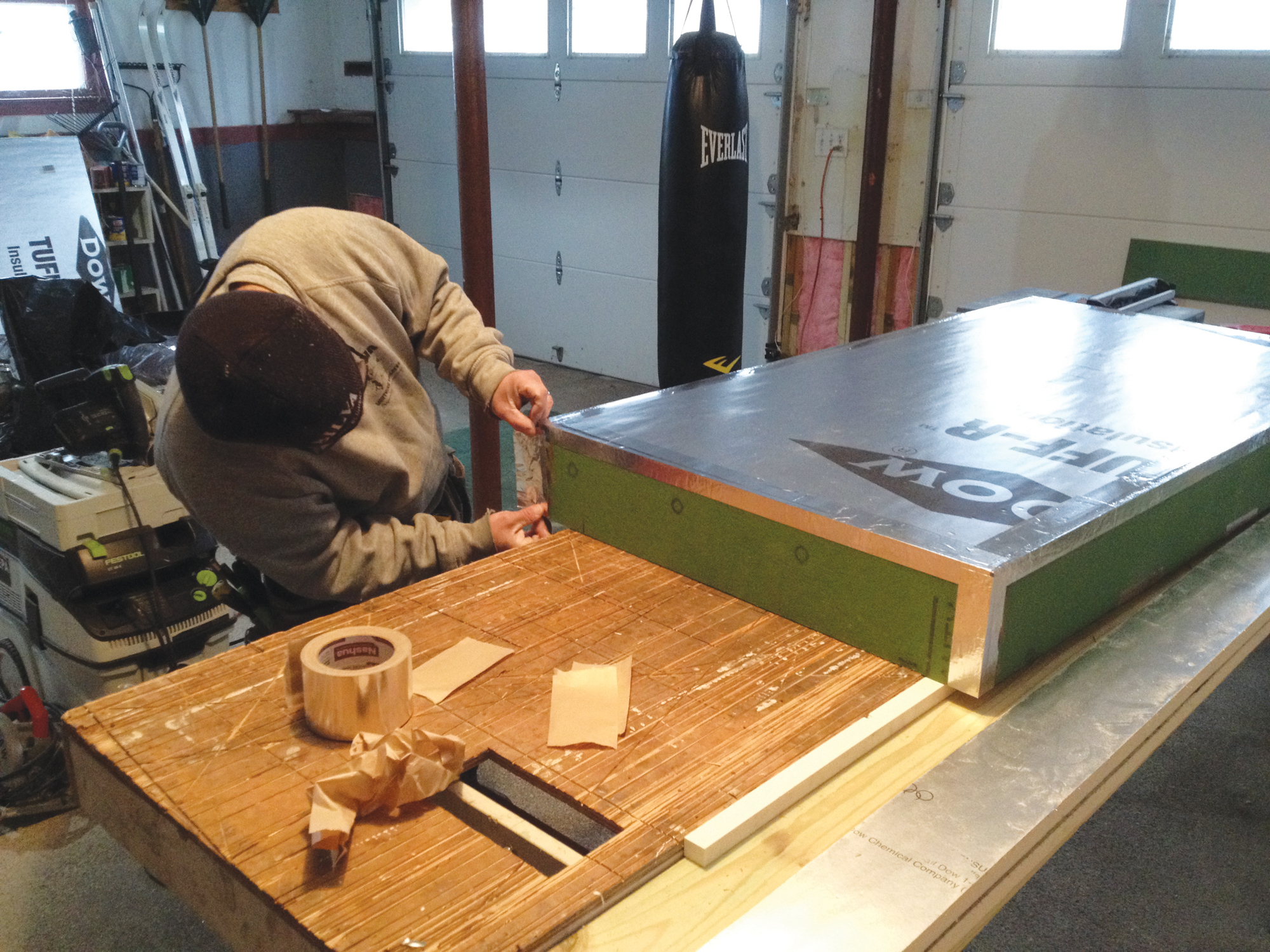 An Airtight Attic Hatch Cover