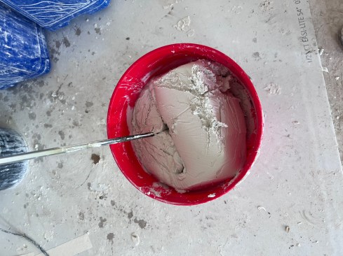 Adding Water to Joint Compound