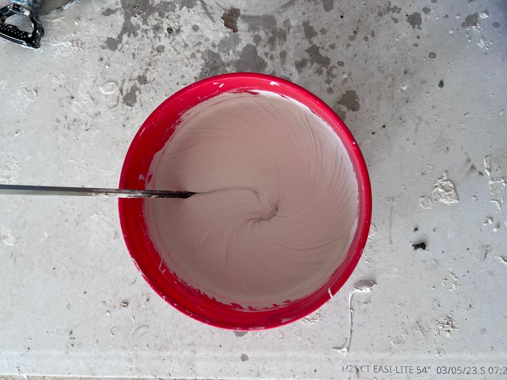Adding Water to Joint Compound