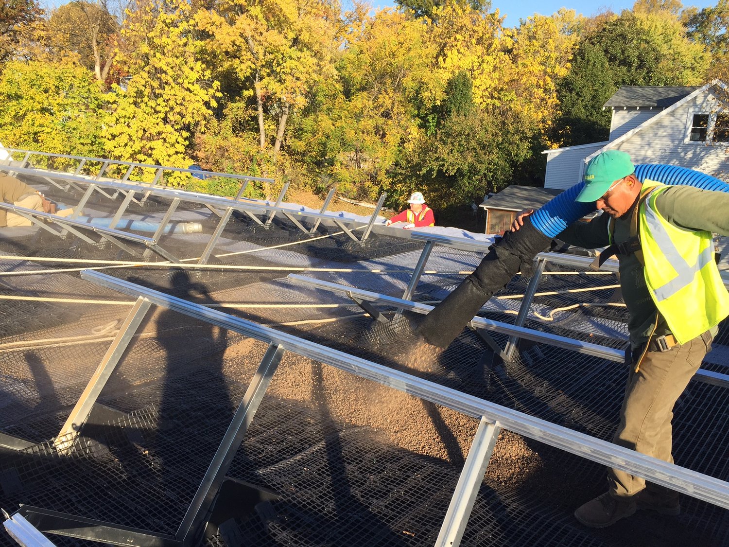 A Vegetated PV Roof