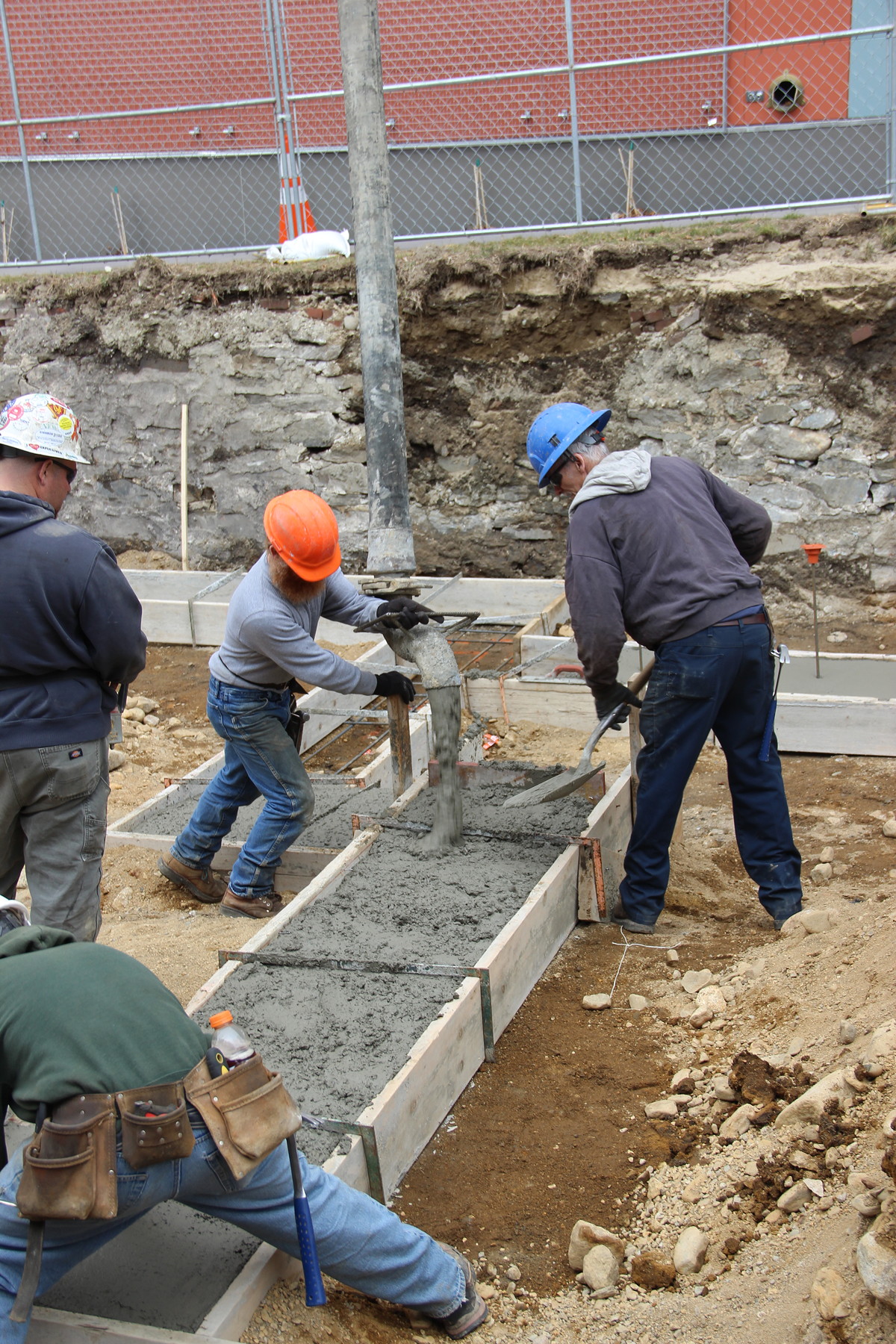 Urban Infill: Footings on a Tight Site