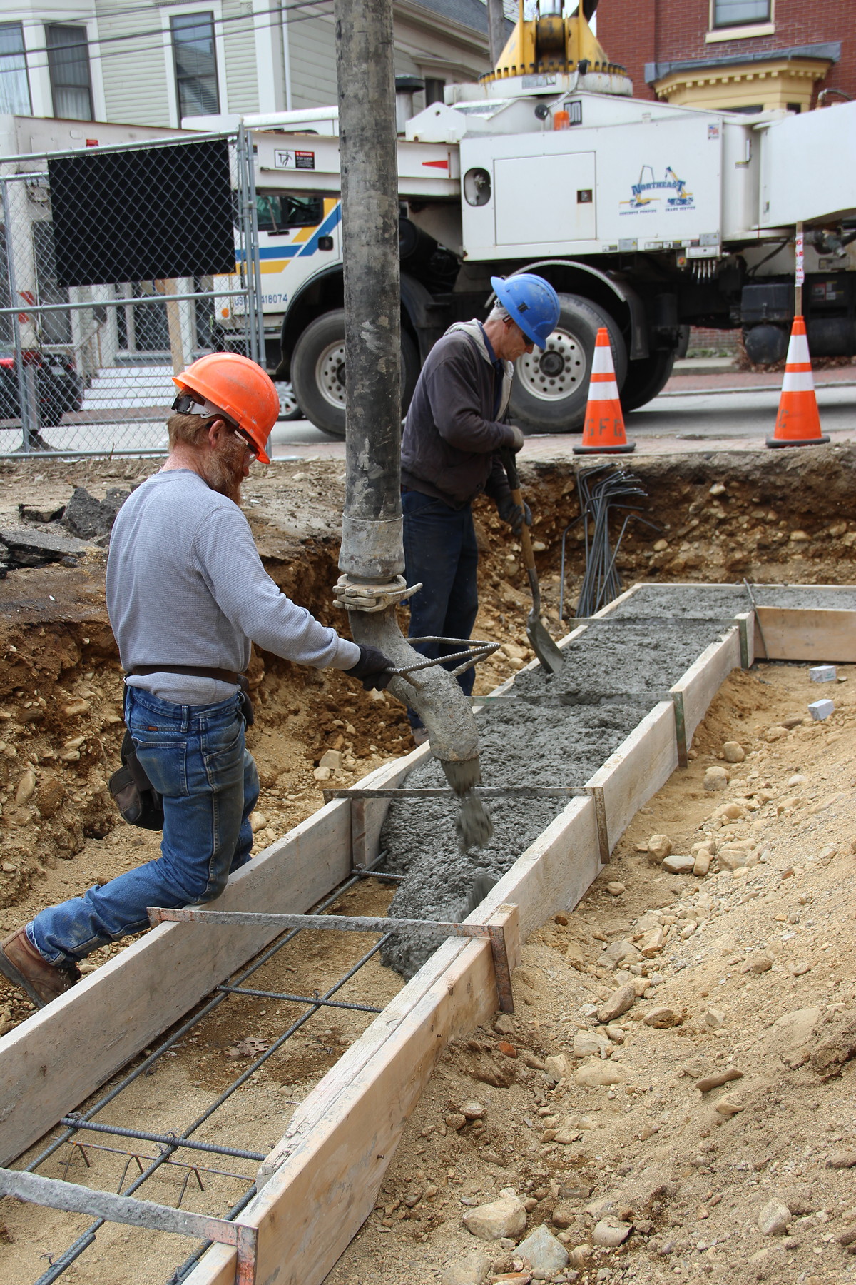 Urban Infill: Footings on a Tight Site