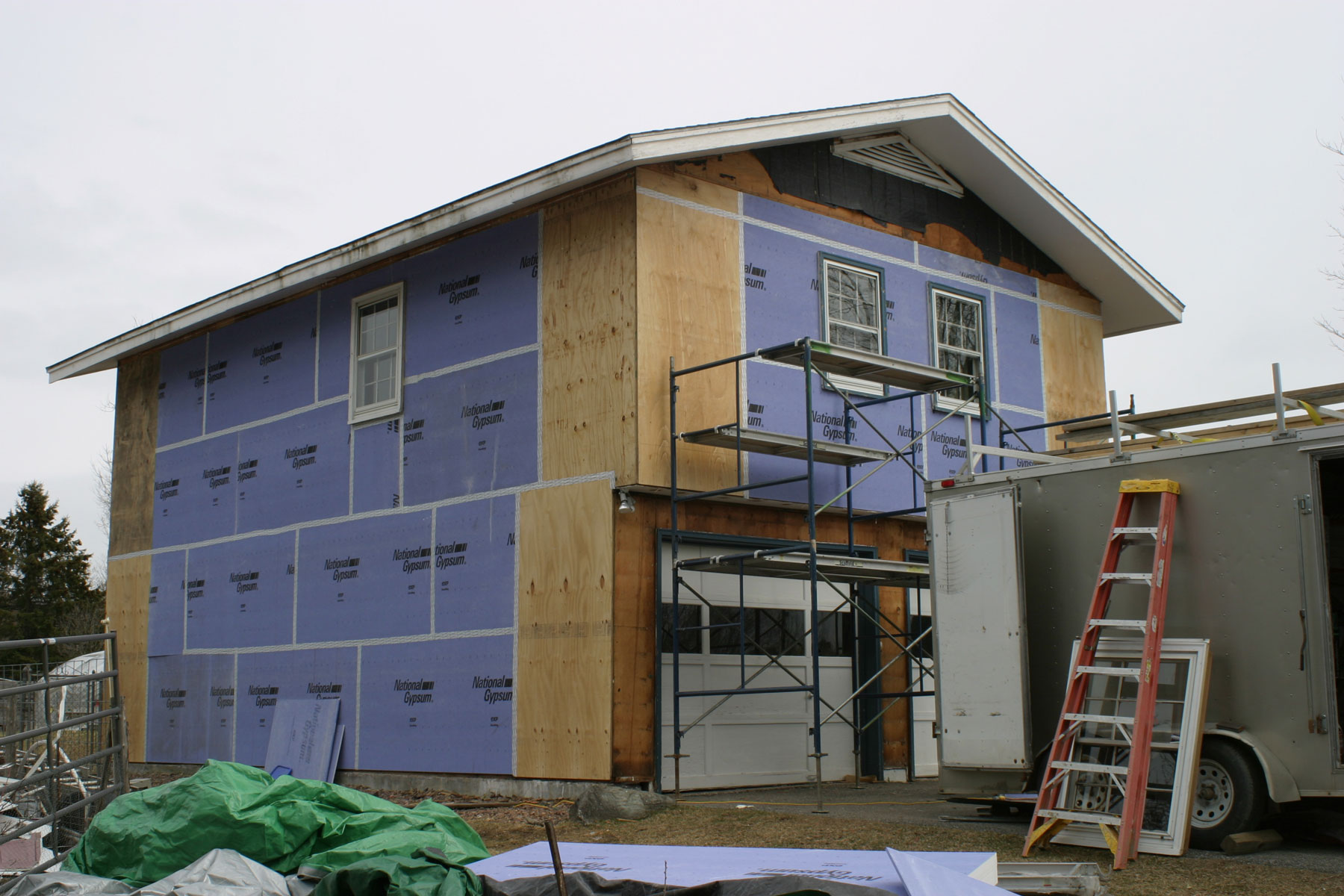 High-Performance Insulated Wall Retrofits