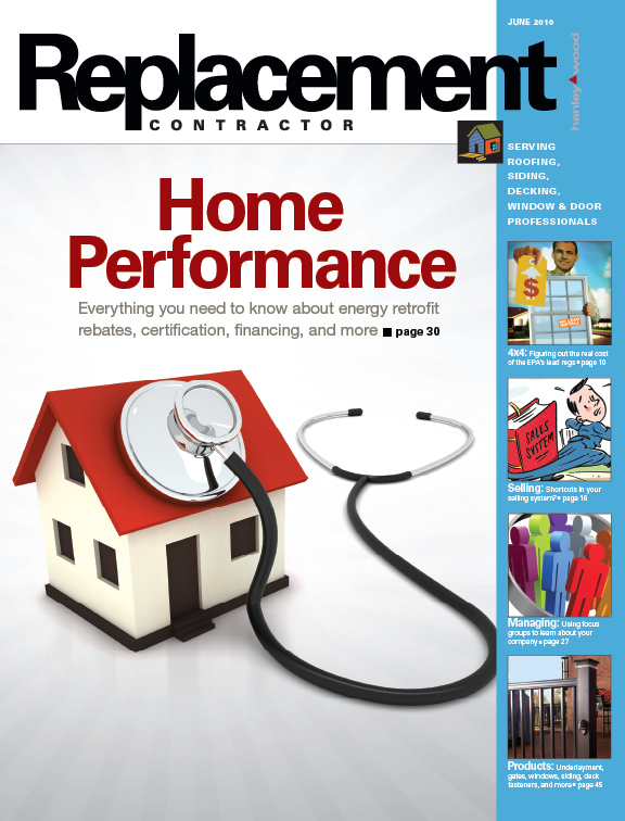 Replacement Contractor Magazine June 2010 - Journal of Light Construction