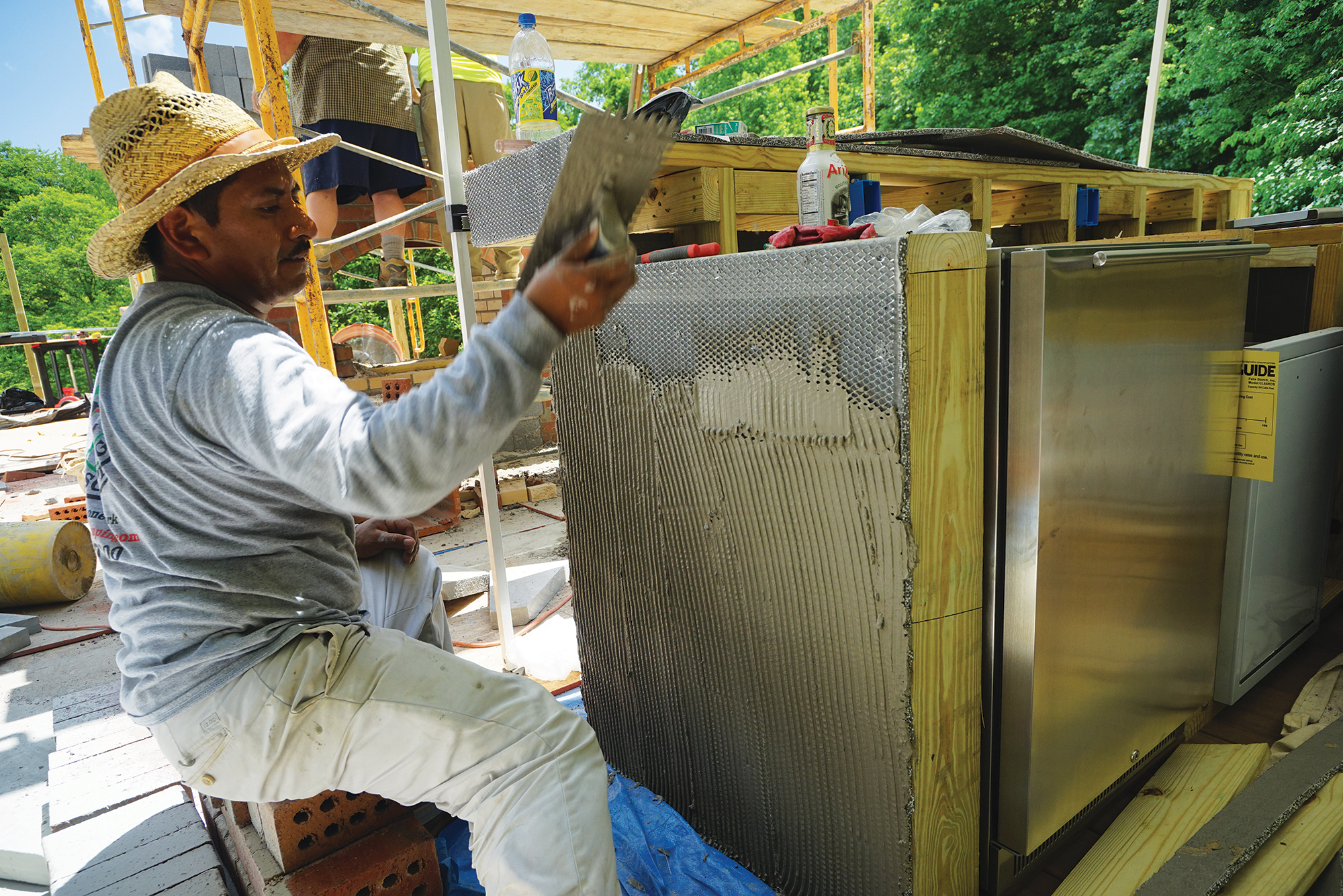Rock-Solid Outdoor Kitchen