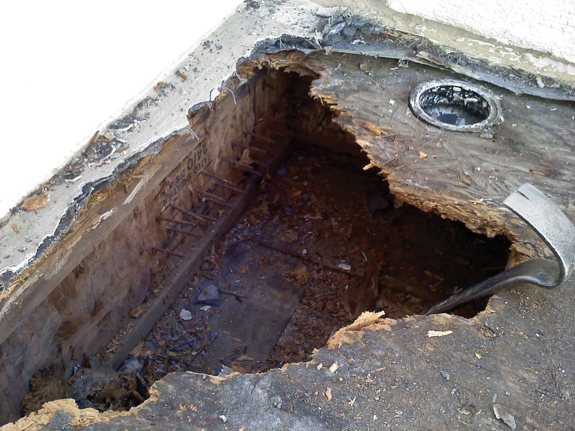 Scuppers and Drains for Waterproof Decks