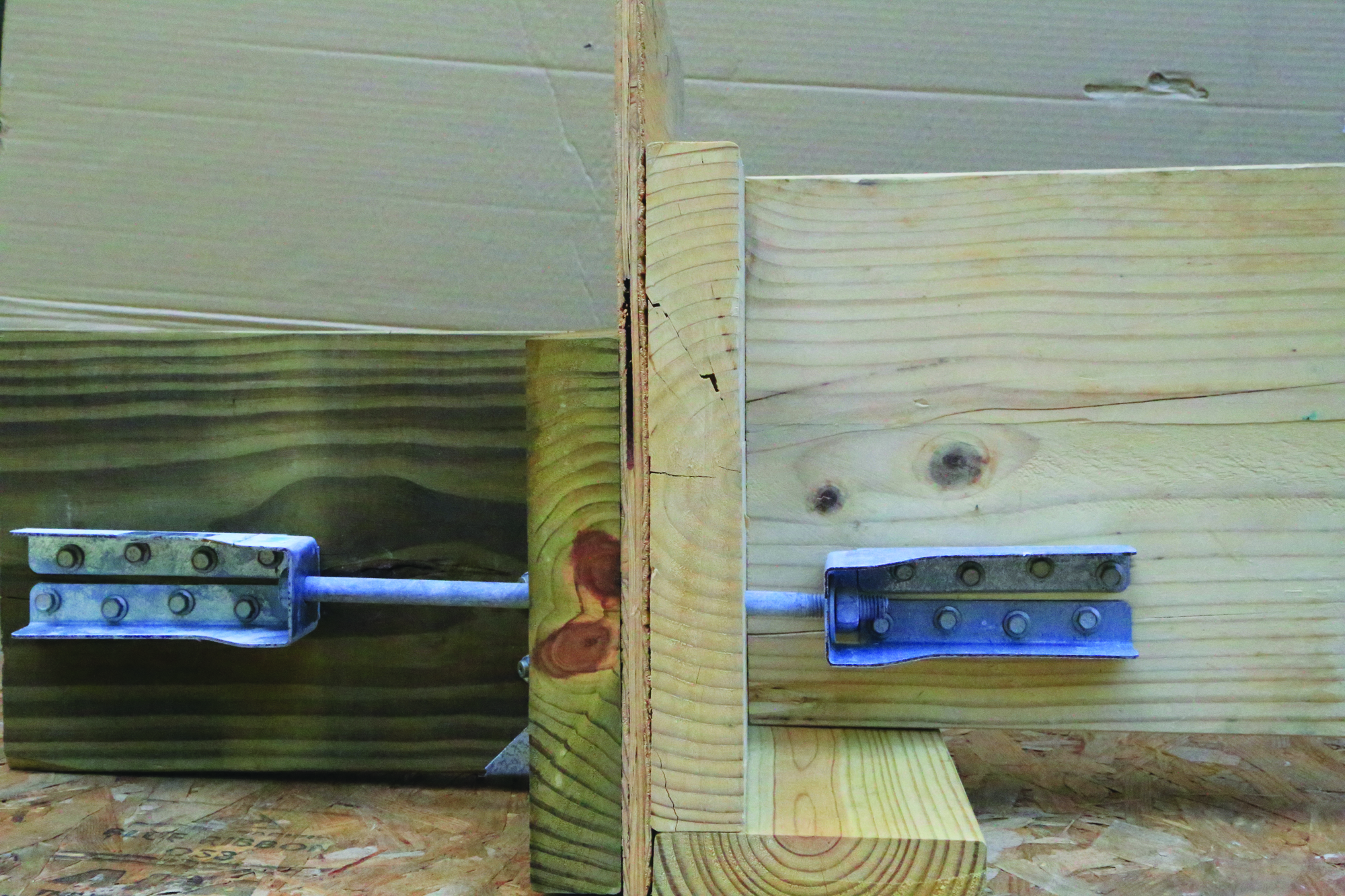 Installing Lateral-Load Connections