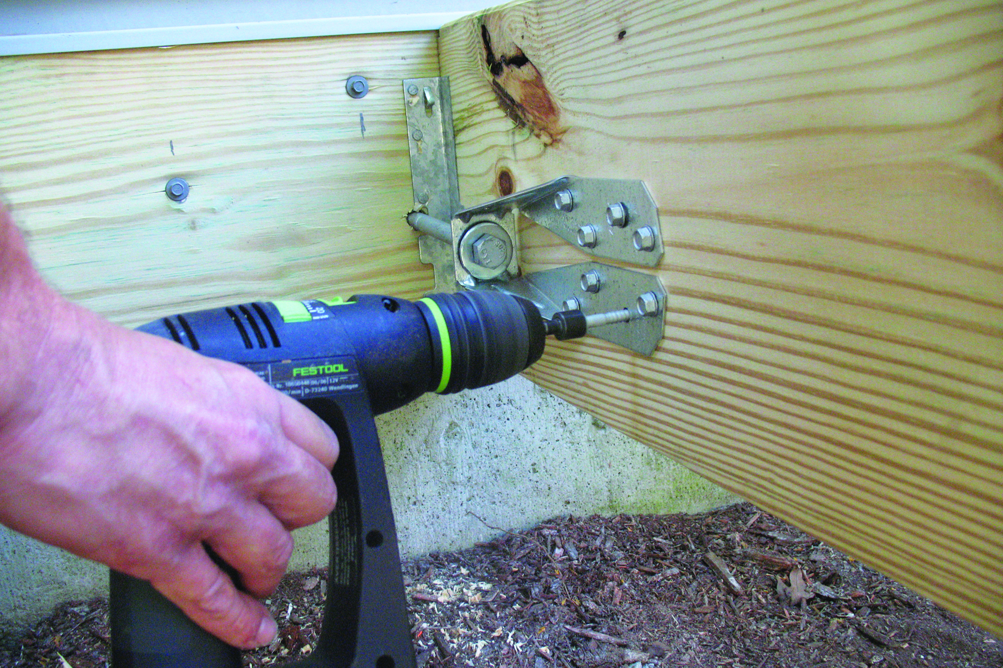 Installing Lateral-Load Connections