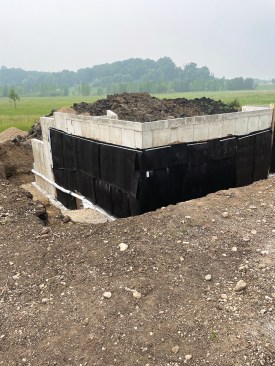 On Site With Mel-Rol Foundation Waterproofing Membrane