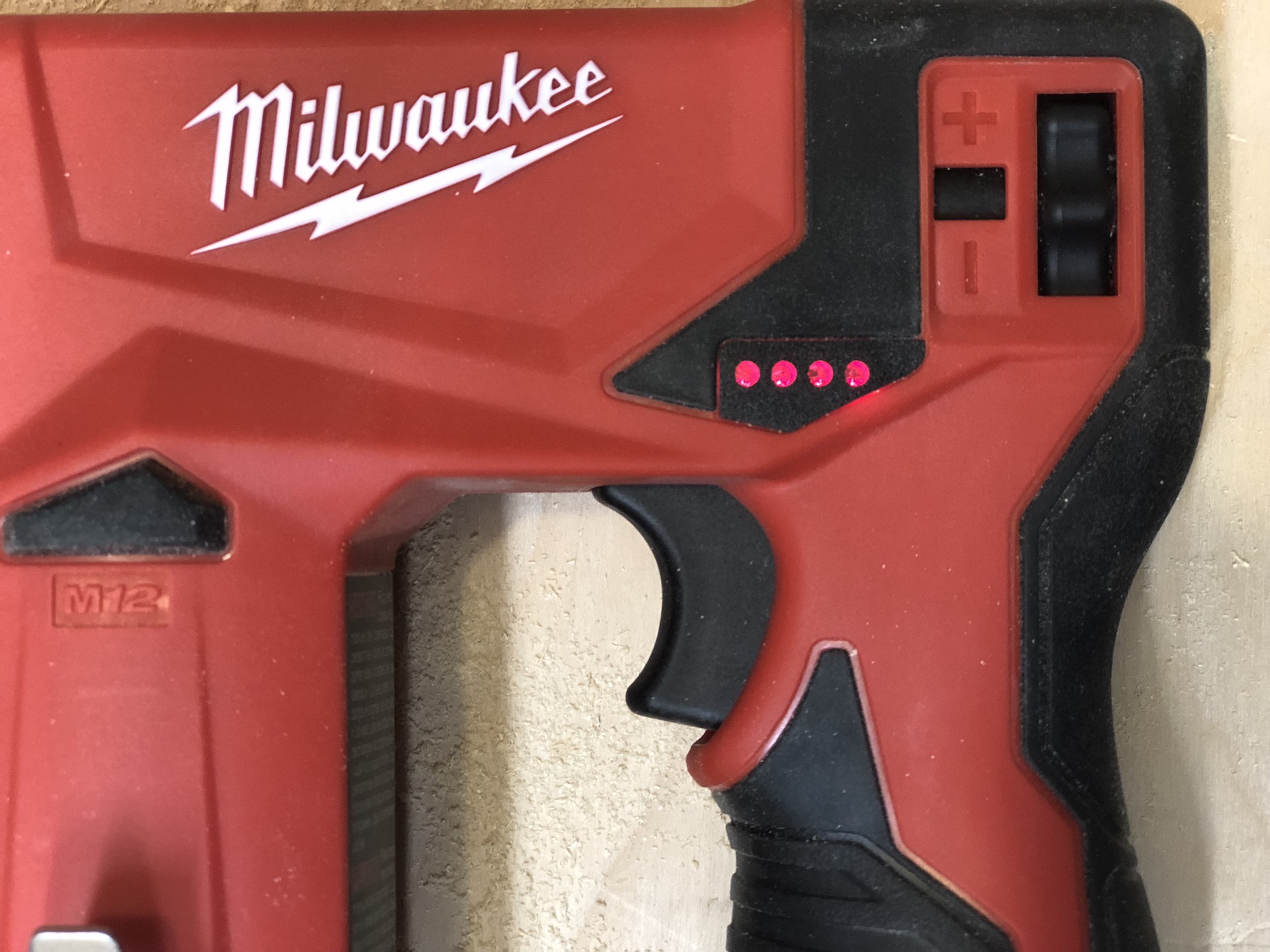 Milwaukee M12 Cordless Crown Stapler