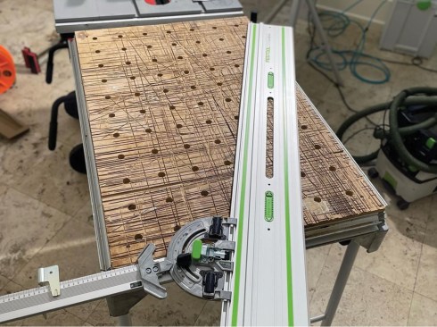 Festool FS-WA Angle Stop and FS-WA-VL Guide Extension