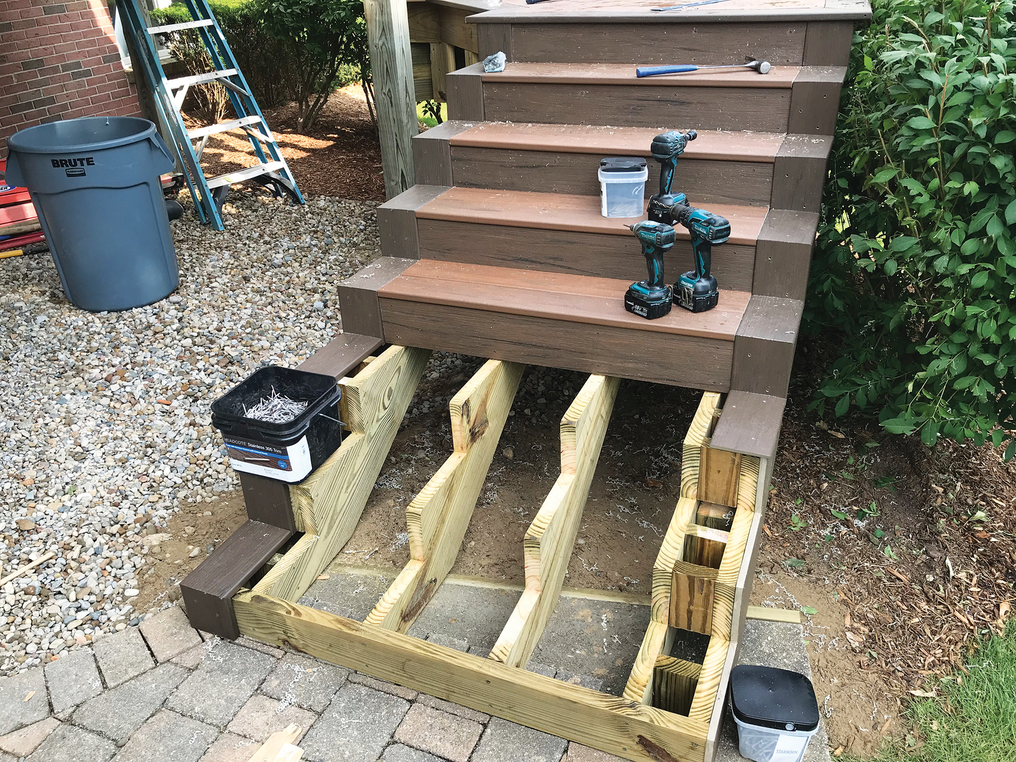 Deck Stair Upgrades