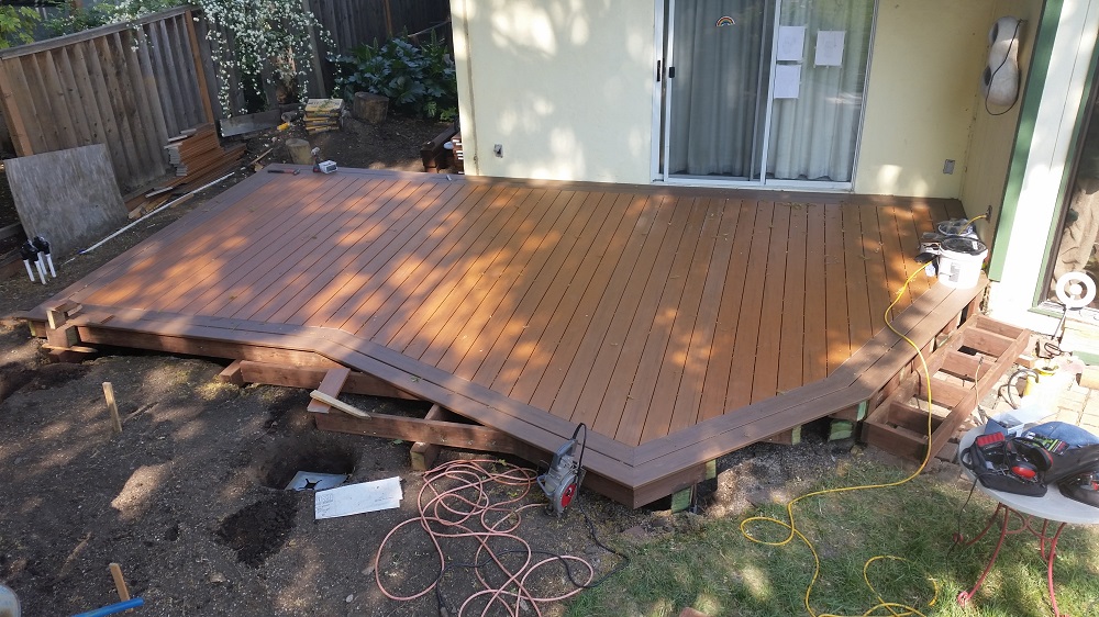 A Concrete-free Deck Foundation