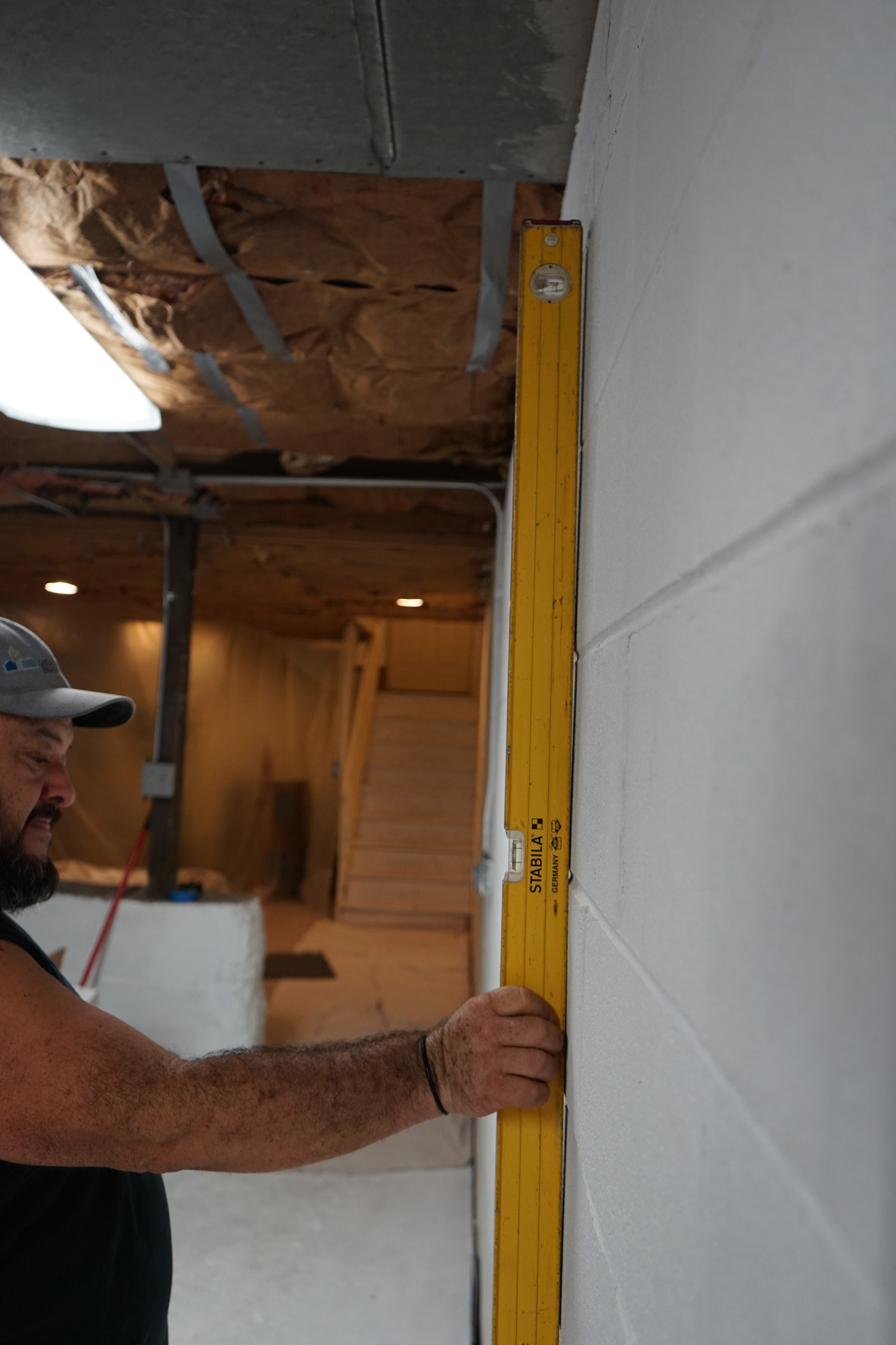 Reinforcing a Foundation with Structural Strapping