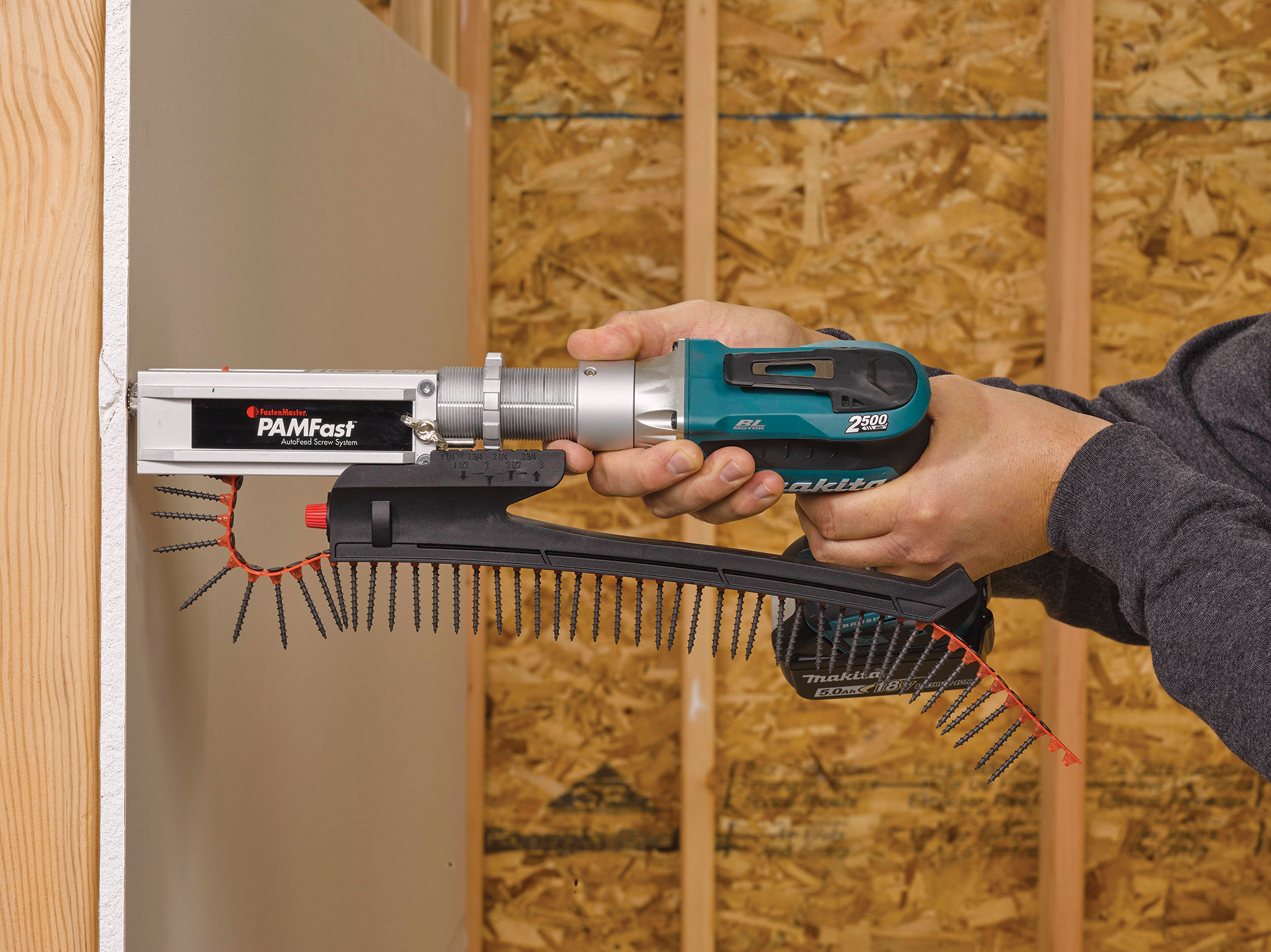 PamFast Cordless Autofeed Screw Gun
