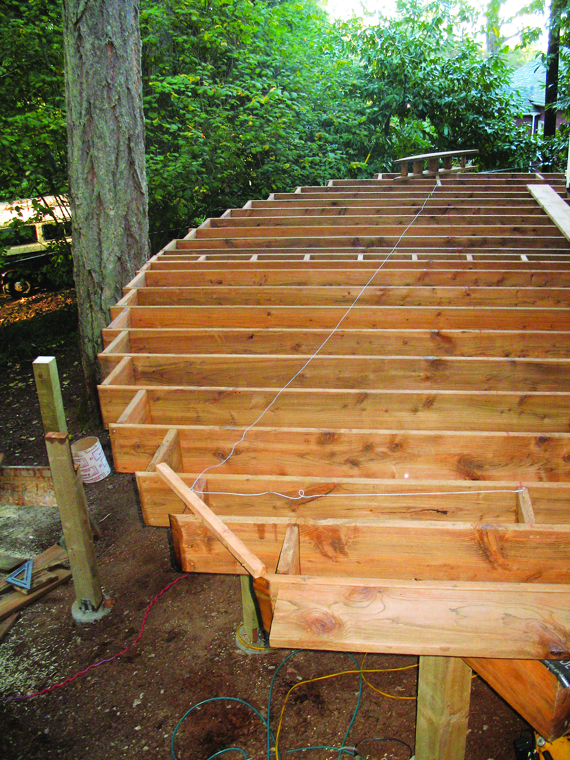 Forming an Elliptical Deck