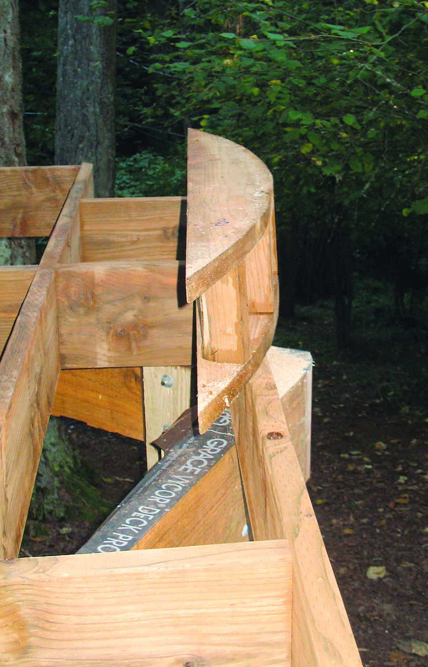 Forming an Elliptical Deck