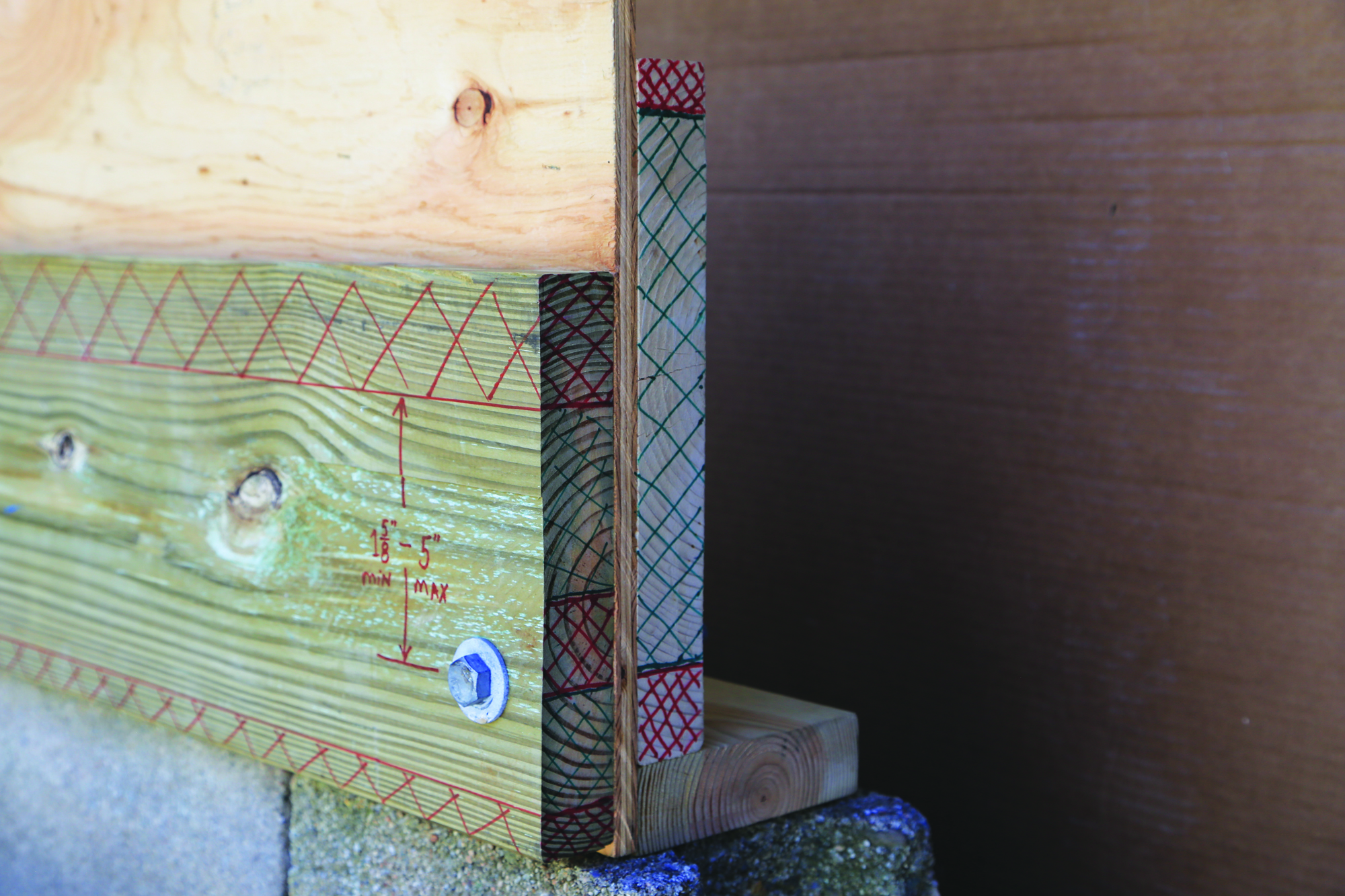 Installing a Deck Ledger